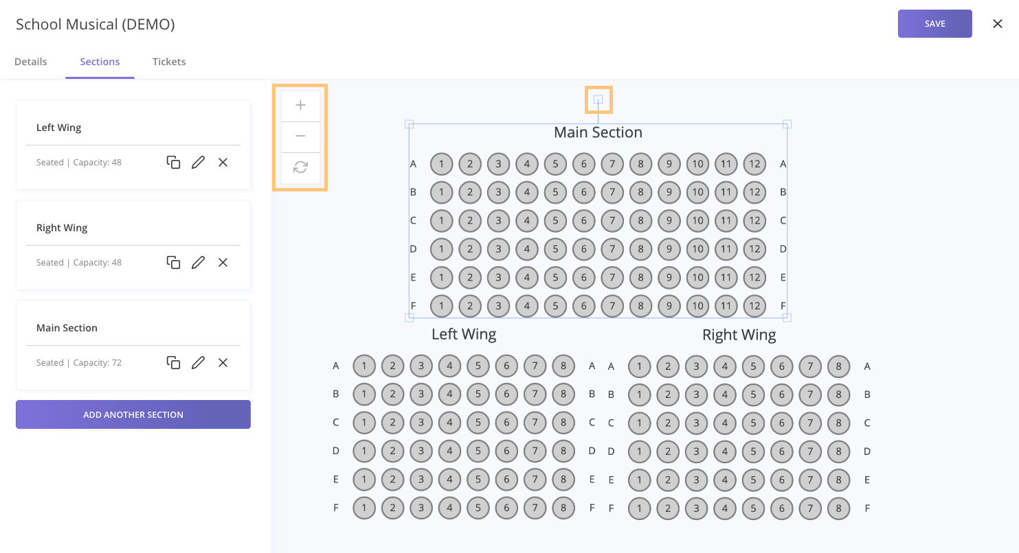 CompassTix | Allocated Seating
