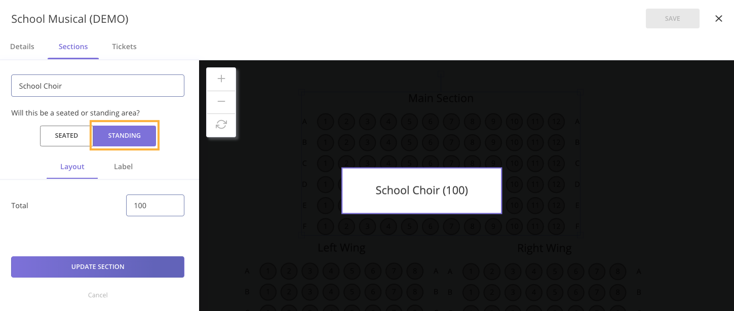 CompassTix | Allocated Seating